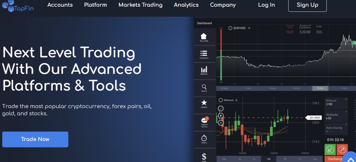 TapFin.io Review: Choosing Commodities Over Currencies?